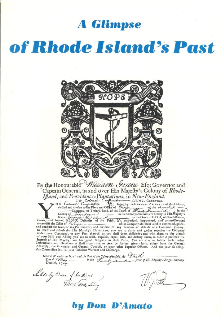 A Glimpse of Rhode Island’s Past. – Rhode Island History Navigator